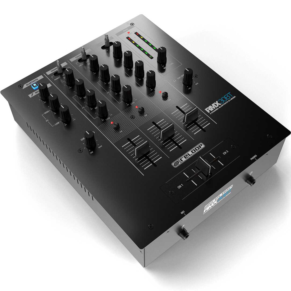 Reloop RMX-30 BT, Bluetooth DJ Mixer - The Disc DJ Store